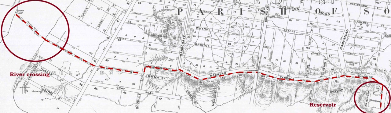 Highgate Hill Reservoir 1889 | Highgate Hill and Its History