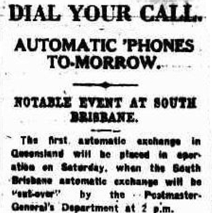From Telegraph To Telephone | Highgate Hill and Its History