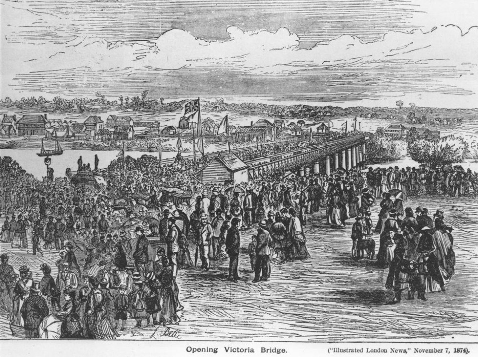 The Fascinating Story of the First Victoria Bridge | Highgate Hill and ...