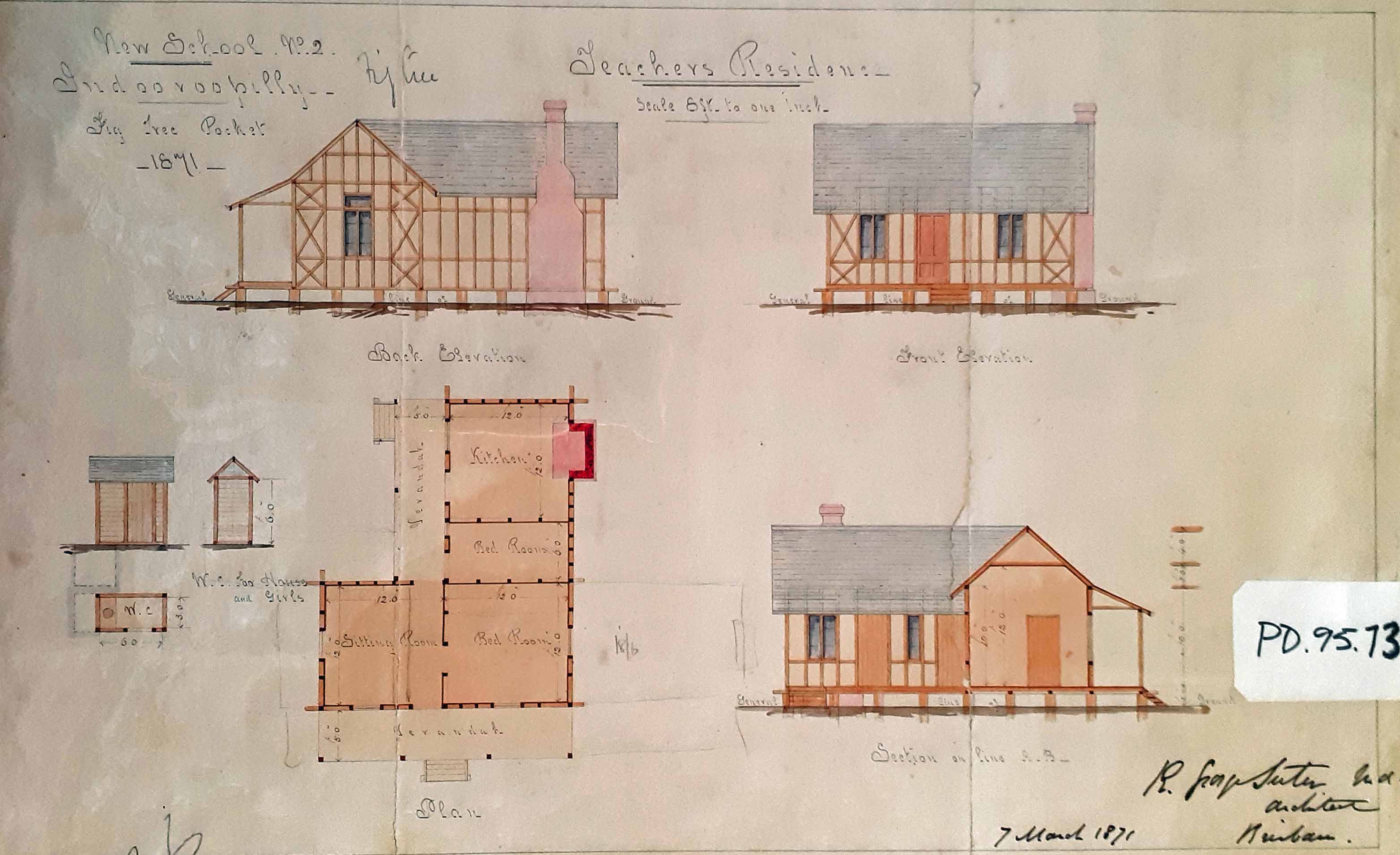 fig-tree-pocket-school-house-small | Highgate Hill and Its History