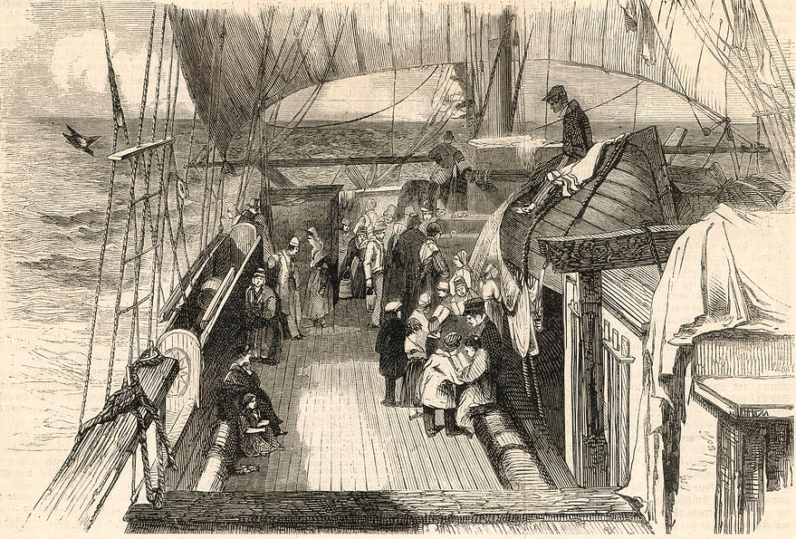 school lessons 1849 on board ship | Highgate Hill and Its History