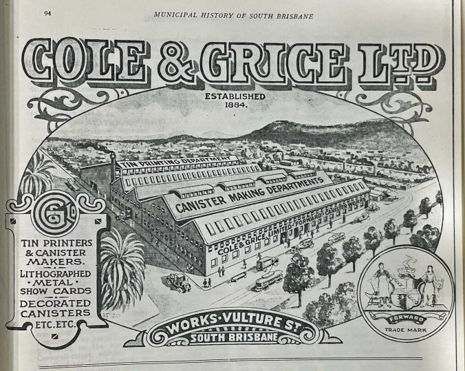 James Cole and the West End Can Factory | Highgate Hill and Its History